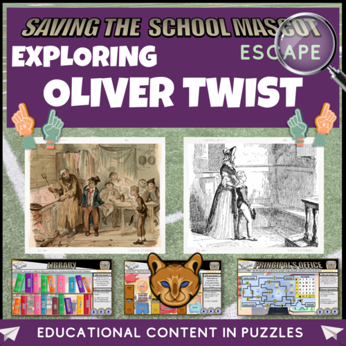 Oliver Twist Escape Room | Teaching Resources