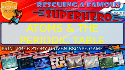 Atoms and Periodic Table Escape Room | Teaching Resources