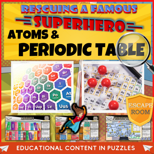 Atoms and Periodic Table Escape Room | Teaching Resources