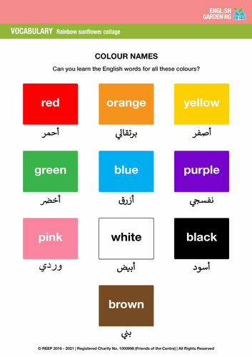 EAL Activities - Learning Colours | Teaching Resources