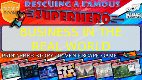 Business Escape Room | Teaching Resources