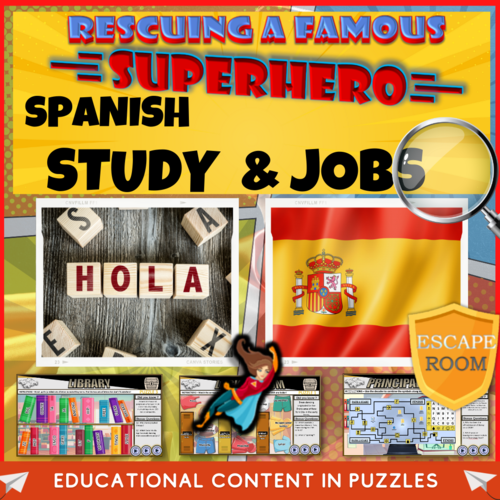 Spanish Escape Room | Teaching Resources