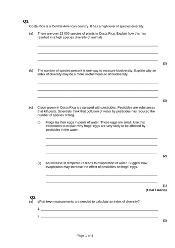 AQA Cell cycle, Protein synthesis AS Biology | Teaching Resources