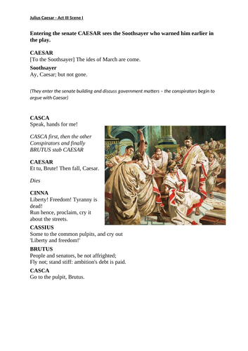Julius Caesar | Teaching Resources
