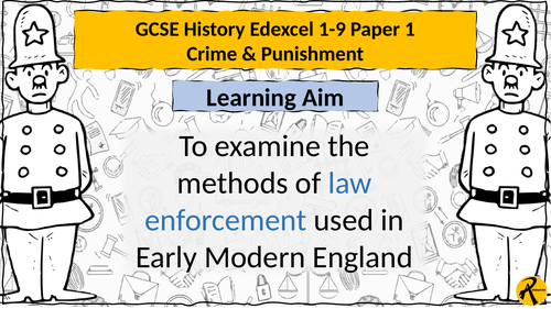 Early Modern Law Enforcement | GCSE History Crime & Punishment | Lesson ...