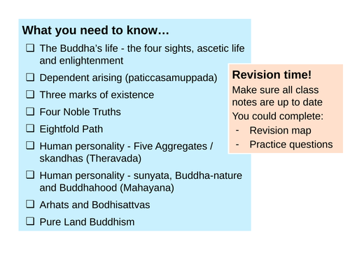 Buddhist Beliefs GCSE (AQA) - WHOLE UNIT! | Teaching Resources