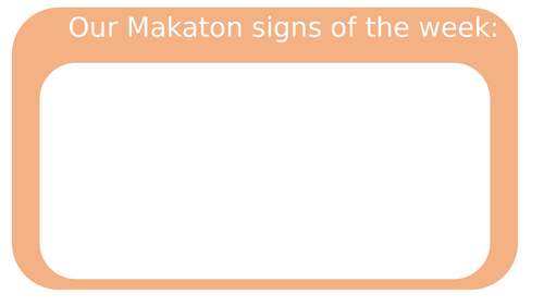 Makaton sign of the day/ makaton signs | Teaching Resources