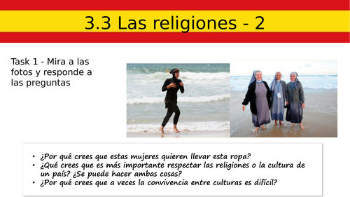 Bundle of A2 Spanish Lessons Unit 3 La convivencia | Teaching Resources