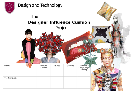 Designer Influence Cushion Project | Teaching Resources