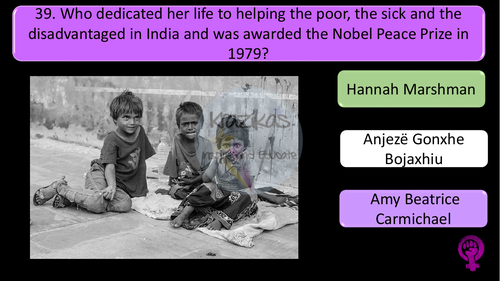 International Women's Day Quiz | Teaching Resources