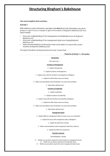 Btec Level 3 Business Unit 6 | Teaching Resources Btec Level 3 Business Unit 6 | Teaching Resources
