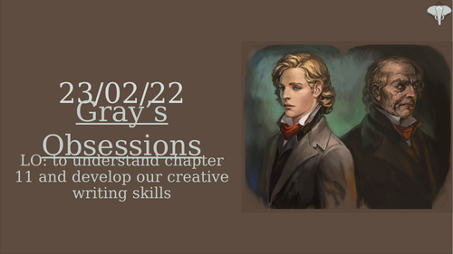 Picture of Dorian Gray - chapter 11 | Teaching Resources