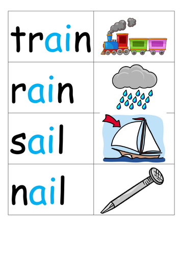 ai words activity pack | Teaching Resources