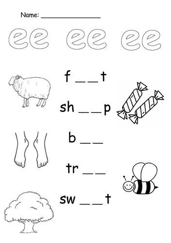 ee word activity pack | Teaching Resources