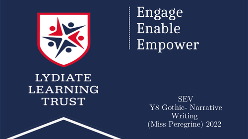 Gothic Genre Narrative Writing R. Riggs' Miss Peregrine Stimulus ...