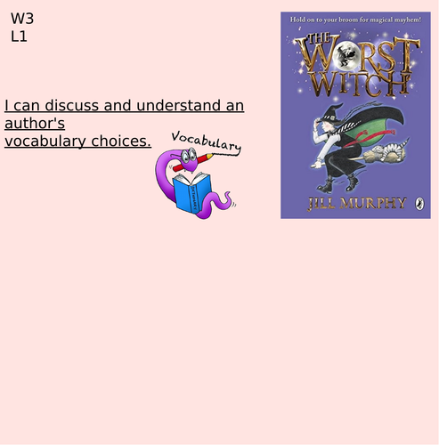Y3/4 Reading The Worst Witch unit VIPERS | Teaching Resources
