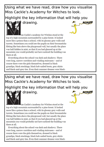 Y3/4 Reading The Worst Witch unit VIPERS | Teaching Resources