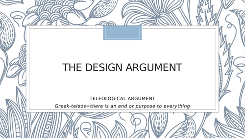 SEN AQA Religious Studies Existence of God Unit-6 Lessons | Teaching ...