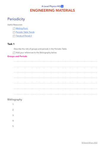 BTEC and CTEC Material Science Resources | For Engineering and Applied ...