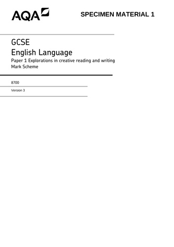 AQA English Language Paper 1 Practice - Jamaica Inn | Teaching Resources