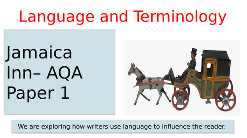 AQA English Language Paper 1 Practice - Jamaica Inn | Teaching Resources