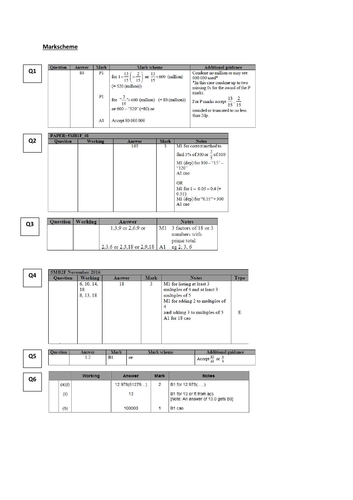 Foundation GCSE Maths 2022 Paper 3F 6 Sets Revision Papers | Teaching ...