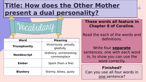 Coraline Scheme of Work | Teaching Resources