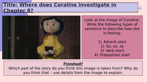 Coraline Scheme of Work | Teaching Resources