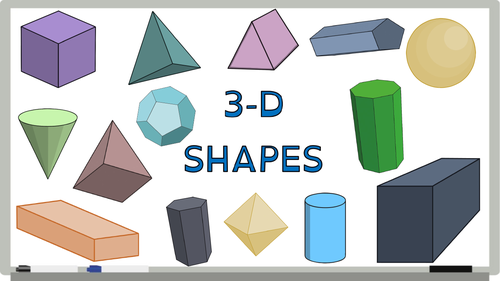 2D and 3D Shape Properties Bundle | Teaching Resources
