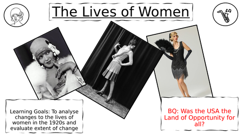 USA 1920s Women | Teaching Resources