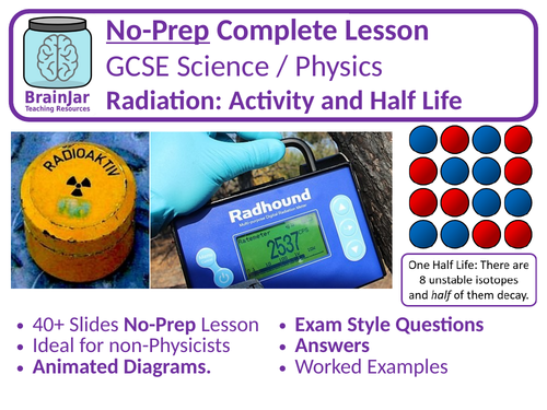 Activity and Half Life | Teaching Resources