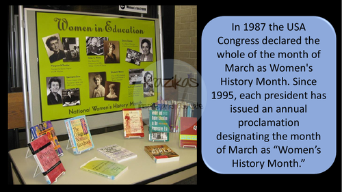 Women's History Month | Teaching Resources