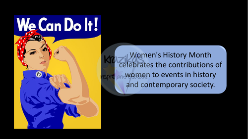 Women's History Month | Teaching Resources