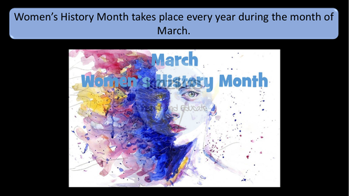 Women's History Month | Teaching Resources