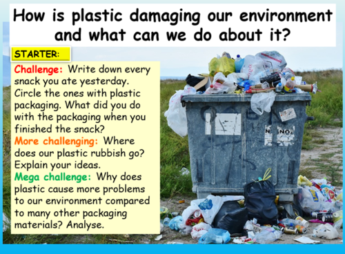 Plastic Pollution | Teaching Resources