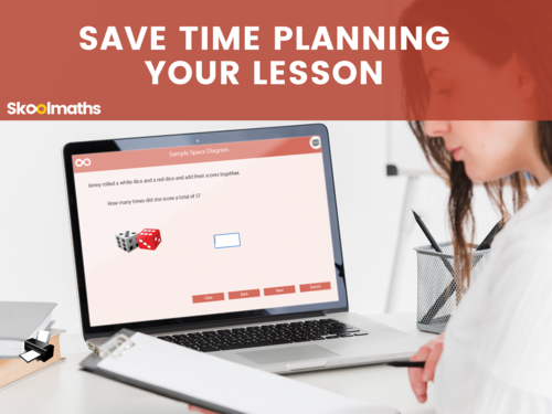 KS3 Sample Space Diagrams Interactive Lesson | Teaching Resources