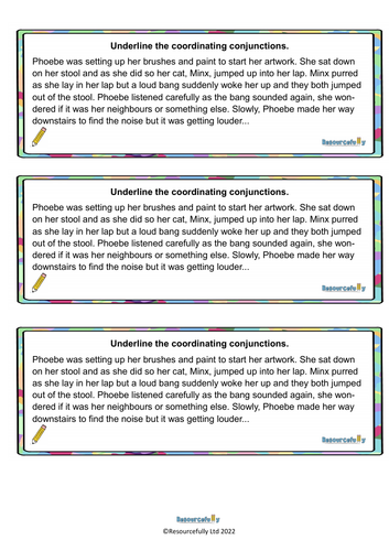 Subordinating and Coordinating Conjunctions Bundle - Lower KS2 | Teaching Resources