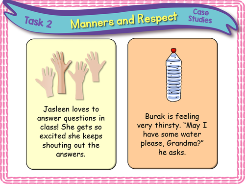 Manners and Respect - KS1 | Teaching Resources