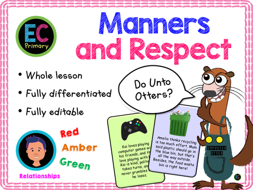 Manners and Respect - KS1 | Teaching Resources