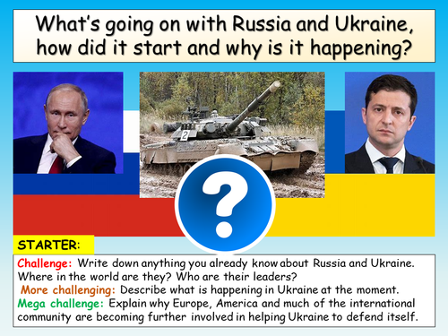 Ukraine and Russia | Teaching Resources