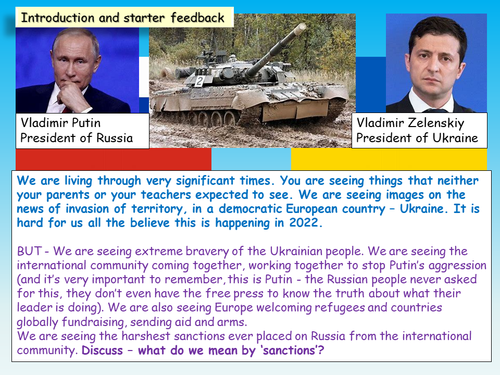 Ukraine and Russia | Teaching Resources