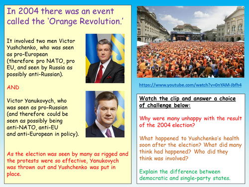 Ukraine and Russia | Teaching Resources