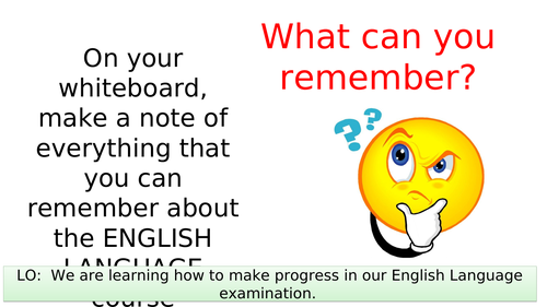 Eduqas GCSE English. Component 1 Practice. Summer 2017. Behind the ...