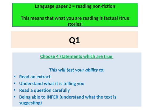 AQA English Language Paper 2 2016: Aberfan Disaster | Teaching Resources