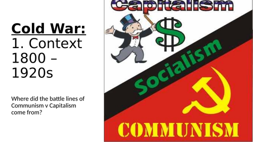 1. Cold War Origins 1/8 | Teaching Resources