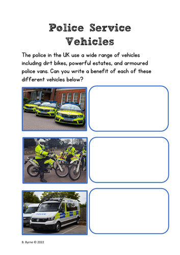 Emergency Service Vehicles (Police-Ambulance-Fire-Coastguard ...