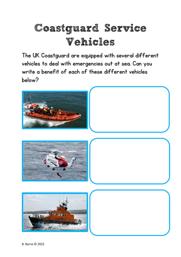 Emergency Service Vehicles (Police-Ambulance-Fire-Coastguard ...