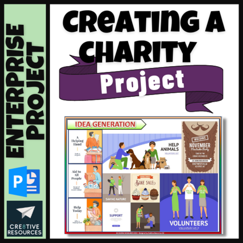 Creating a Charity Careers Enterprise Project | Teaching Resources