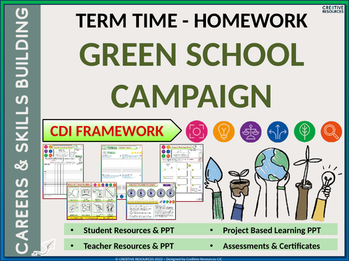 Green School Campaign Careers Enterprise Project | Teaching Resources