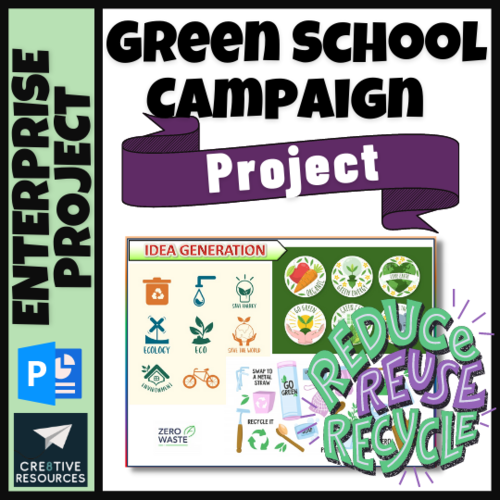 Green School Campaign Careers Enterprise Project | Teaching Resources